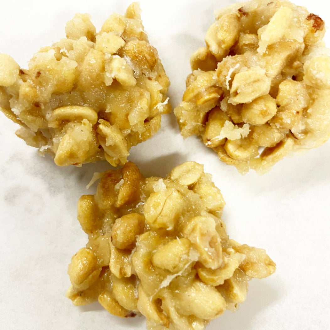 Grenadian Groundnut Sugar Cake | Candied Peanut | NutmegSpiced